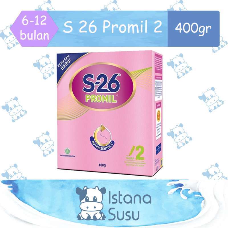 Jual S26 Promil Tahap 2 [kemasan Box/ 400 Gr] Di Seller Istana Susu ...