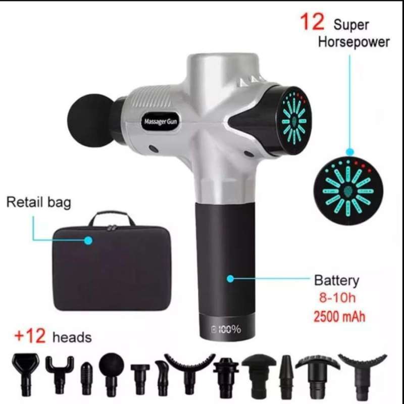 Jual Alat Pijat Relaksasi Pijat Otot Massage Gun 24v Di Seller