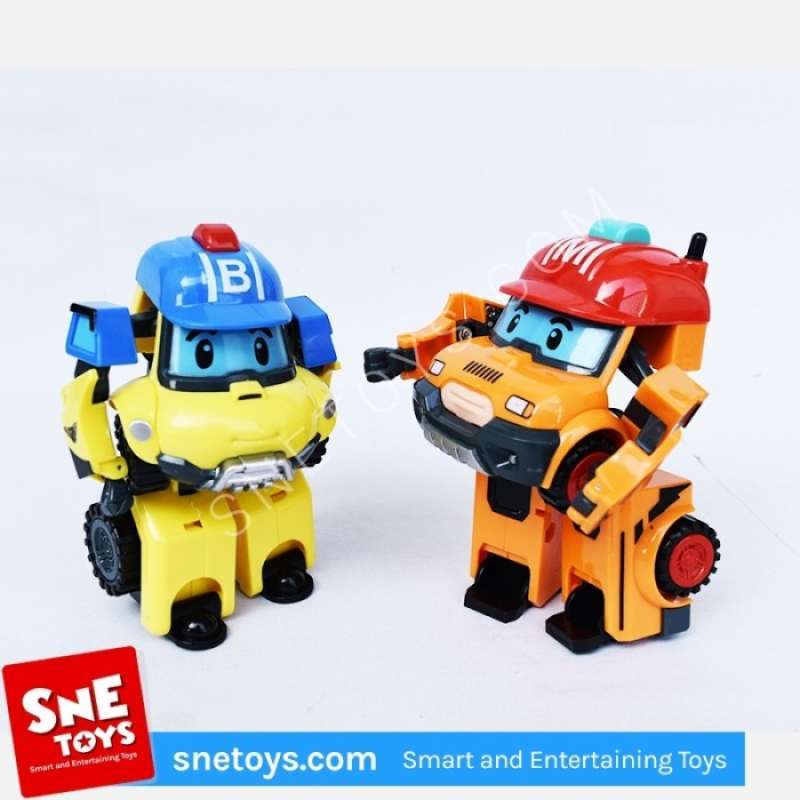 Promo ROBOCAR POLI TRANSFORMER MAINAN FIGURE BUCKY AND MARK SET 2 BH ... Promo ROBOCAR POLI TRANSFORMER MAINAN FIGURE BUCKY AND MARK SET 2 BH ...