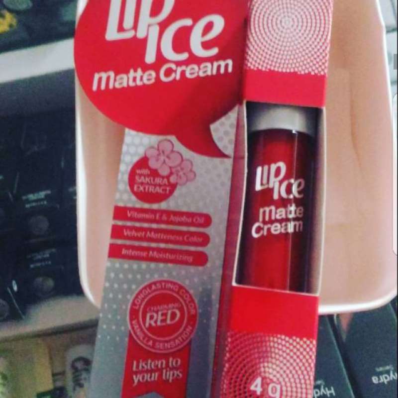 Jual Lip Ice Matte Cream Di Seller De Beauty shopku - Kabupaten, Kab ...