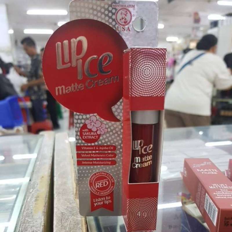 Jual Lip Ice Matte Cream Di Seller De Beauty shopku - Kabupaten, Kab ...