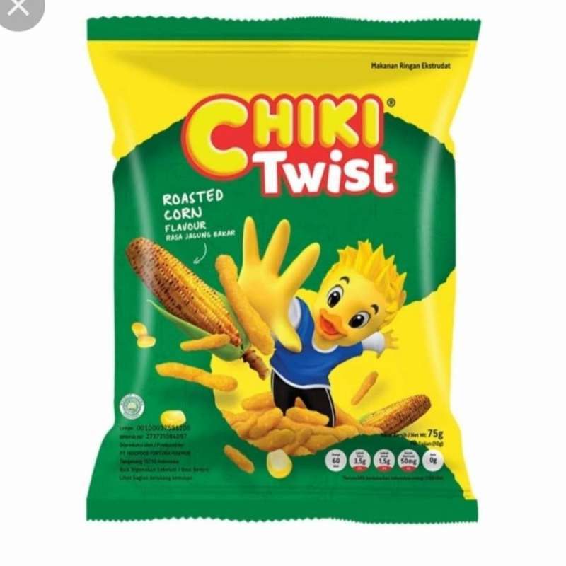 Jual Chiki Twist 75 Gram ( Jagung Bakar ) di Seller cocomot snack ...