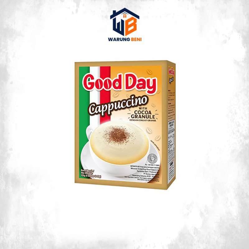 Jual Good Day Cappuccino 1 Dus (5 X 25 Gr) Di Seller Warung Beni ...