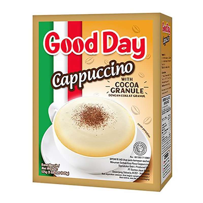 Jual Good Day Cappuccino 1 Dus (5 X 25 Gr) Di Seller Warung Beni ...