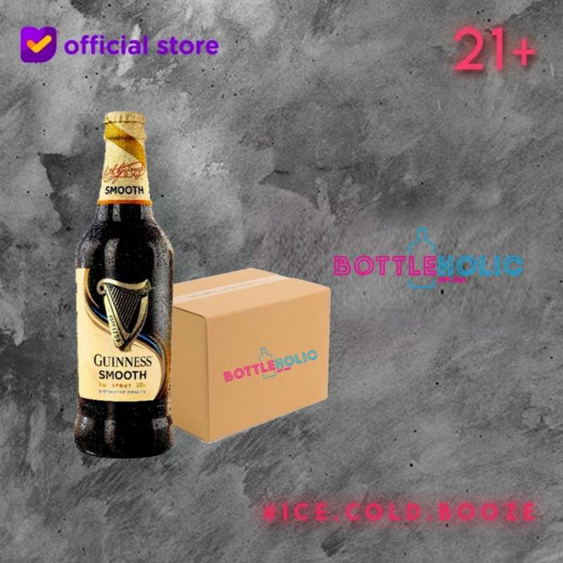 Jual Guinness Smooth Pint Beer 330 ml (1 Karton) - isi 24 Pcs di Seller ...