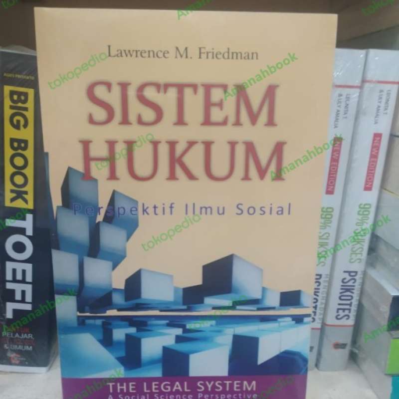 Promo SISTEM HUKUM - Dalam Perspektif Ilmu Sosial Lawrence Friedman ...