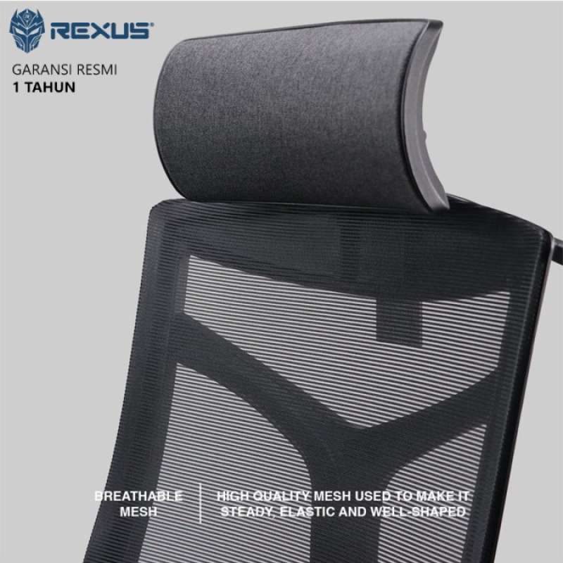 Promo Rexus Ergonomic Office Chair Kursi Kantor Nc-1 / Nc1 Max Diskon ...