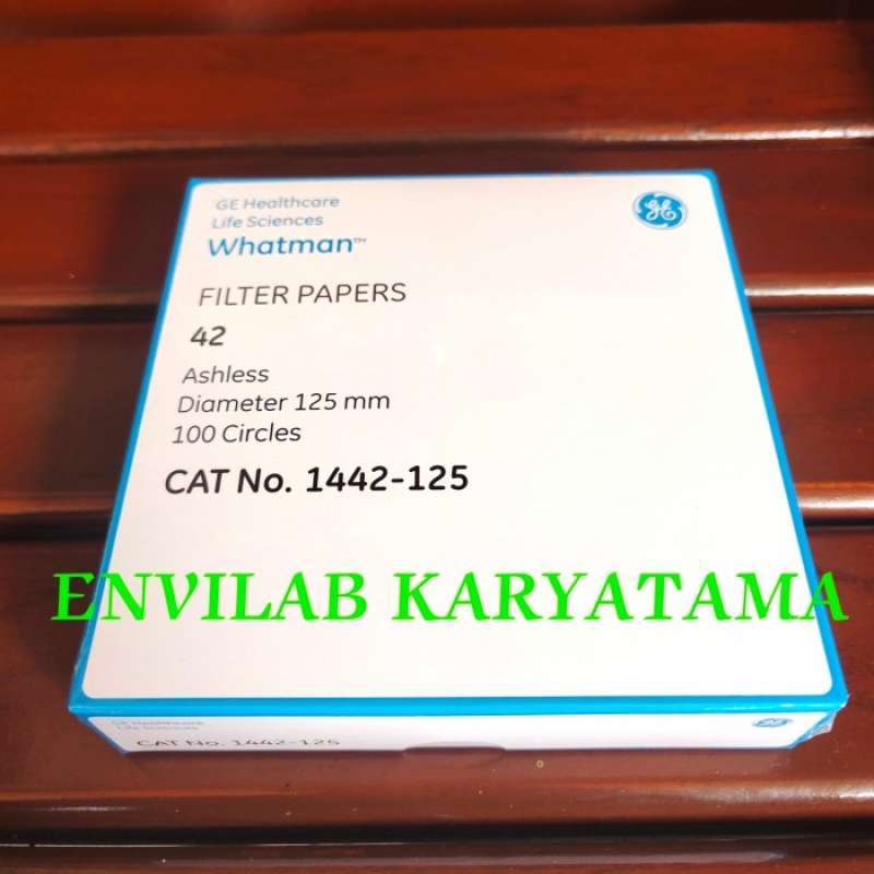 Promo WHATMAN 1442-125 Filter Paper no 42 diameter 125 mm Kertas Saring ...