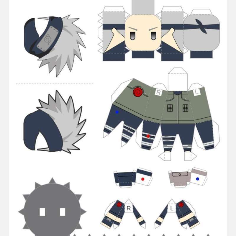 Jual DIY Papercraft Spy X Family Naruto Elsa Frozen Kerajinan Tangan ...
