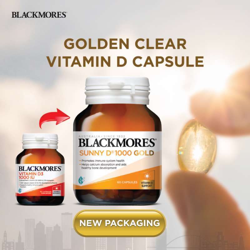 Jual Blackmores Vitamin D3 1000iu, 60 Capsules Di Seller Anes Medika ...