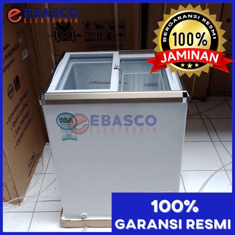 Jual Rsa Xs Chest Freezer 110 Kapasitas 100 Liter Di Seller Ebasco ...