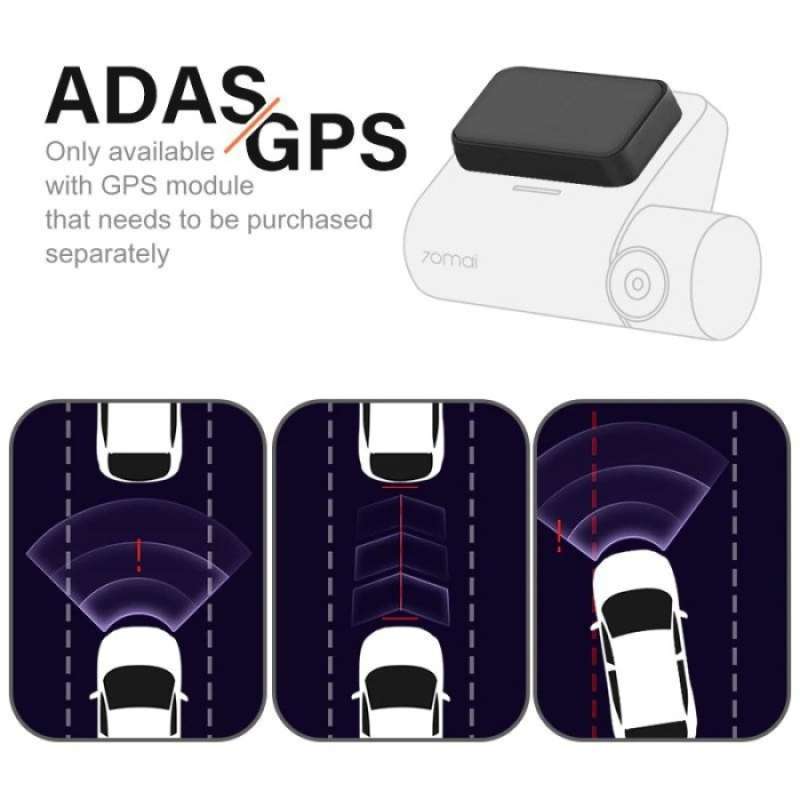 Promo 70mai Dash Cam Pro Plus A500s 1944P GPS ADAS Set Front +Rear Camera Diskon 9% di Seller ...