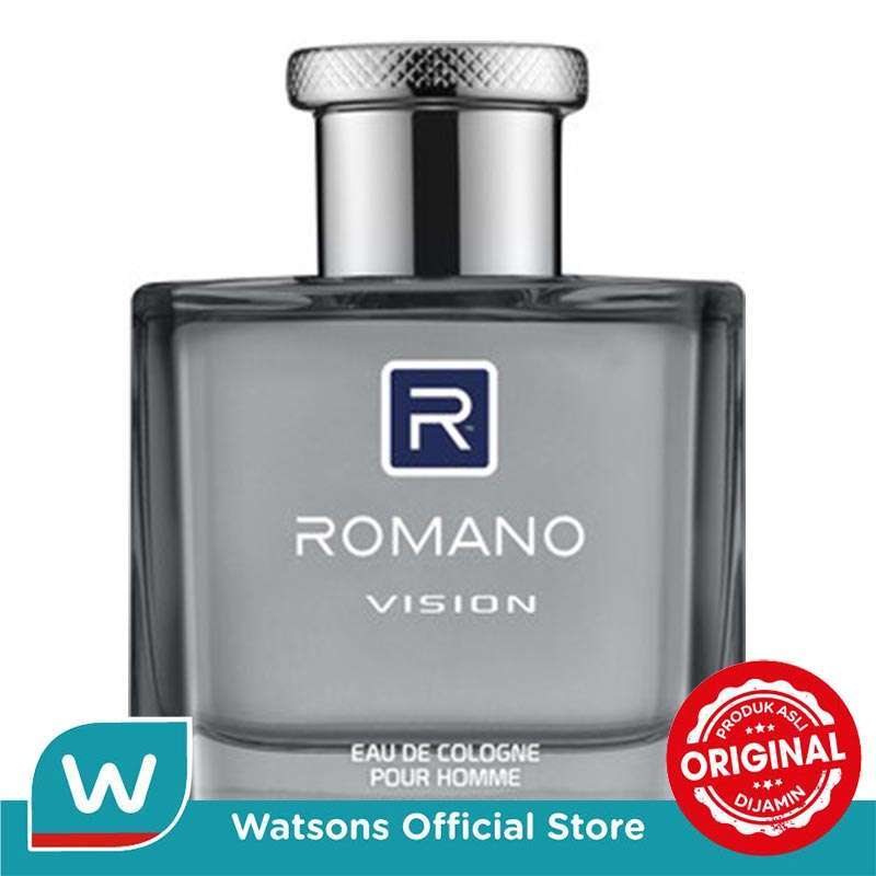 Jual ROMANO Eau de Cologne Parfum Pria Vision 50 Ml di Seller WATSONS ...