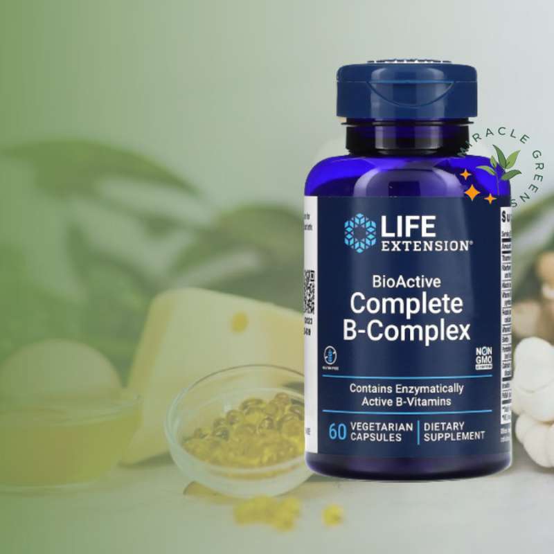 Promo Life Extension BioActive Complete B-Complex 60 Vegetarian ...