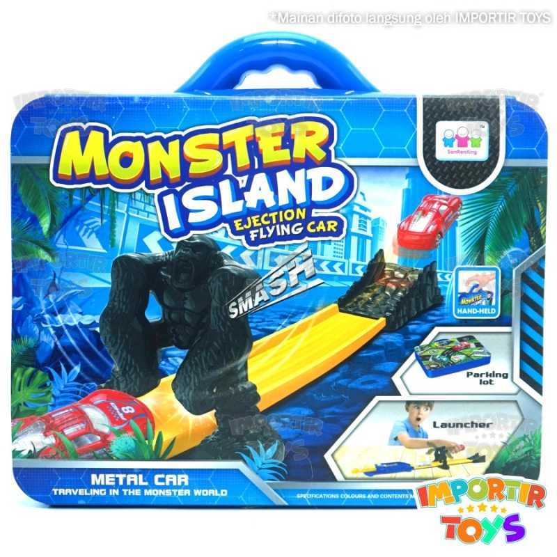 Jual Track Racing Lintasan Mobil Diecast Dengan Pelontar Dan Mobil Car ...