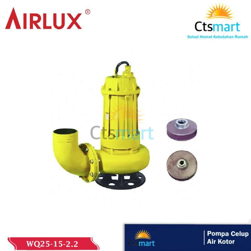 Jual Pompa Celup Air kotor/Airlux WQ25-15-2.2/3phase di Seller CtsMart ...