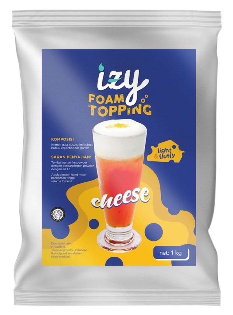 Jual IZY Cheese Foam Topping Powder 1kg -01 di Seller Sahabat Horeca ...