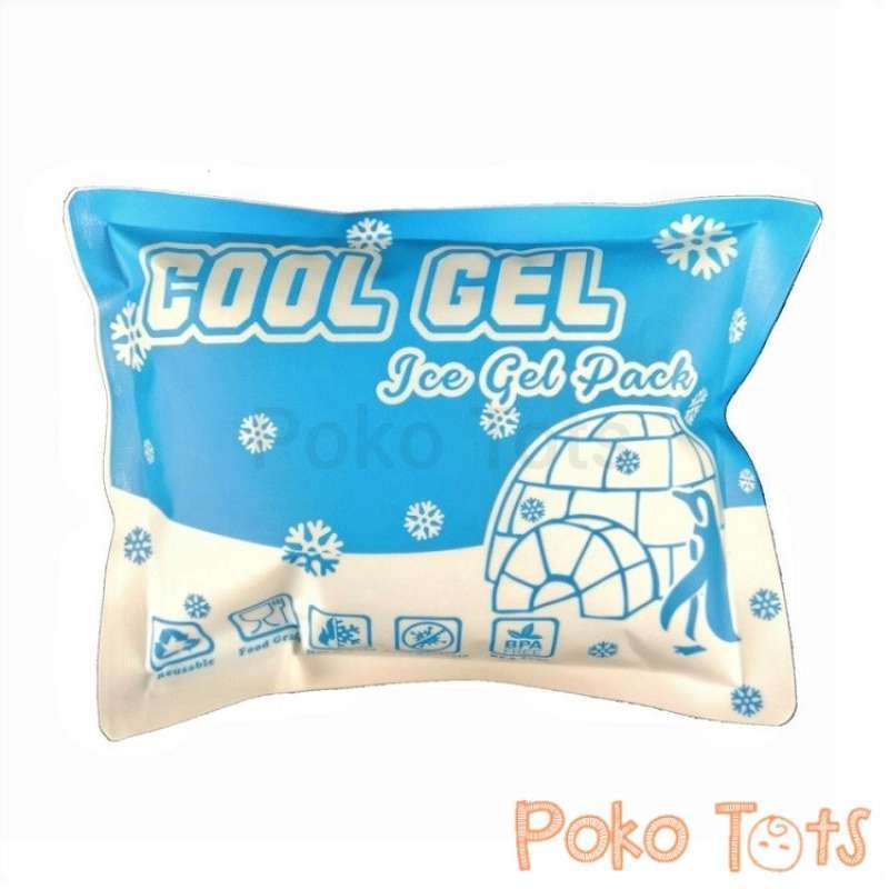 Promo Cool Gel Ice Gel Besar 500gr Blue Ice Pack Panas dan Dingin di ...