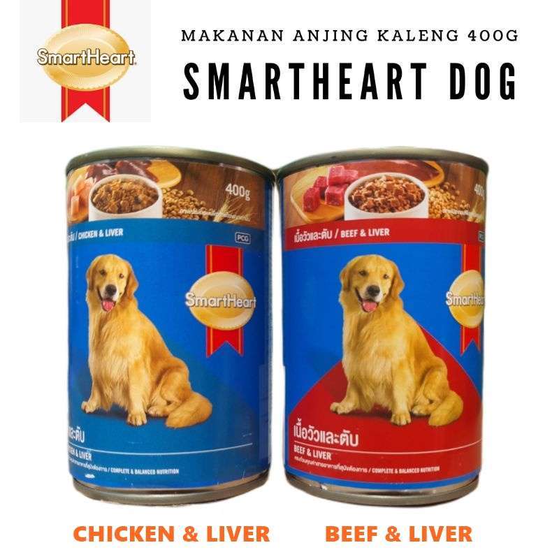 Jual Smartheart Can 400 Gr Wet Dog Food | Makanan Anjing Basah Smart ...