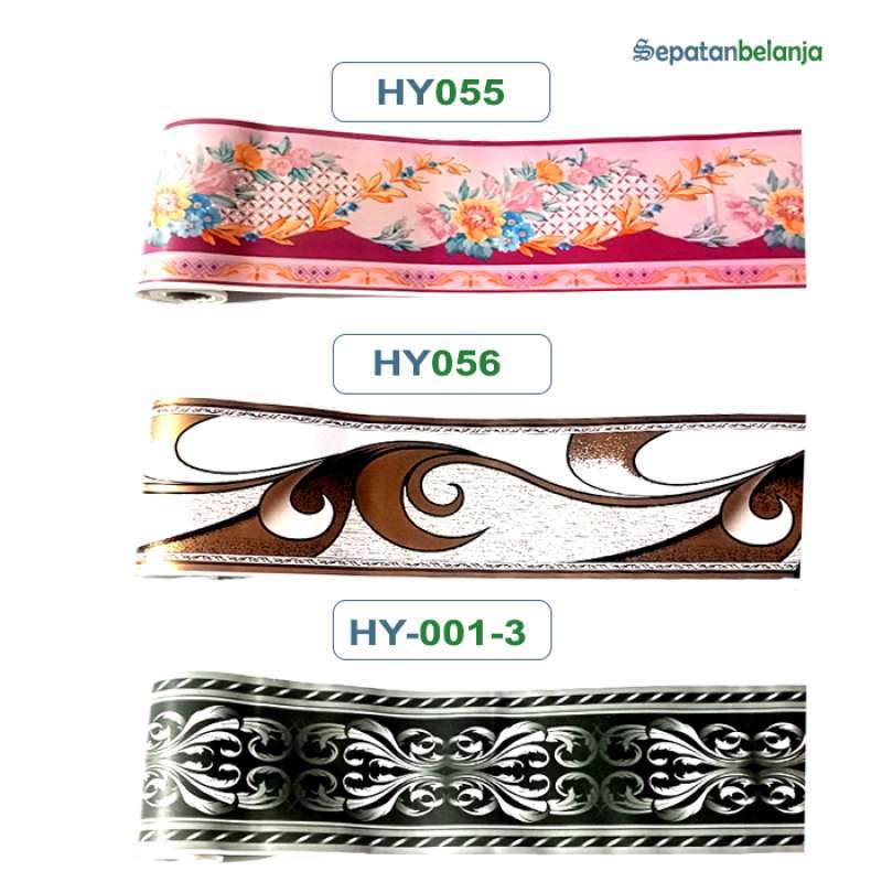 Jual Wall Border Lis Wallpaper Stiker - Untuk Dekorasi Dinding Rumah ...