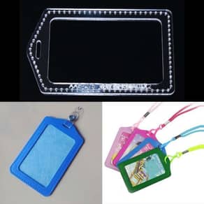 Jual Acrylic ID Card Badge Holder Pattern Template Stencils Jual Acrylic ID Card Badge Holder Pattern Template Stencils