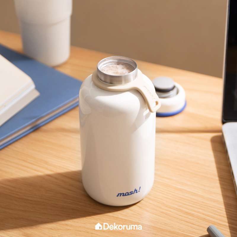 Jual Dekoruma Tumbler Botol Minum / Mosh Latte Bottle White Dmlb450wh ...