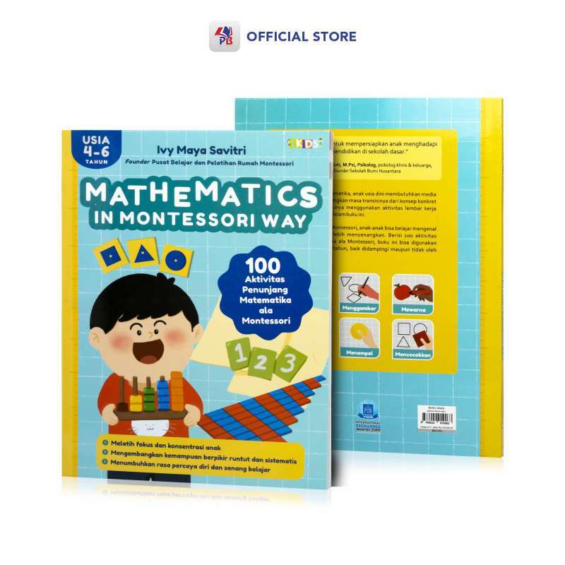 Jual Buku Matematika Anak / Mathematics In Montessori Way - 100 ...