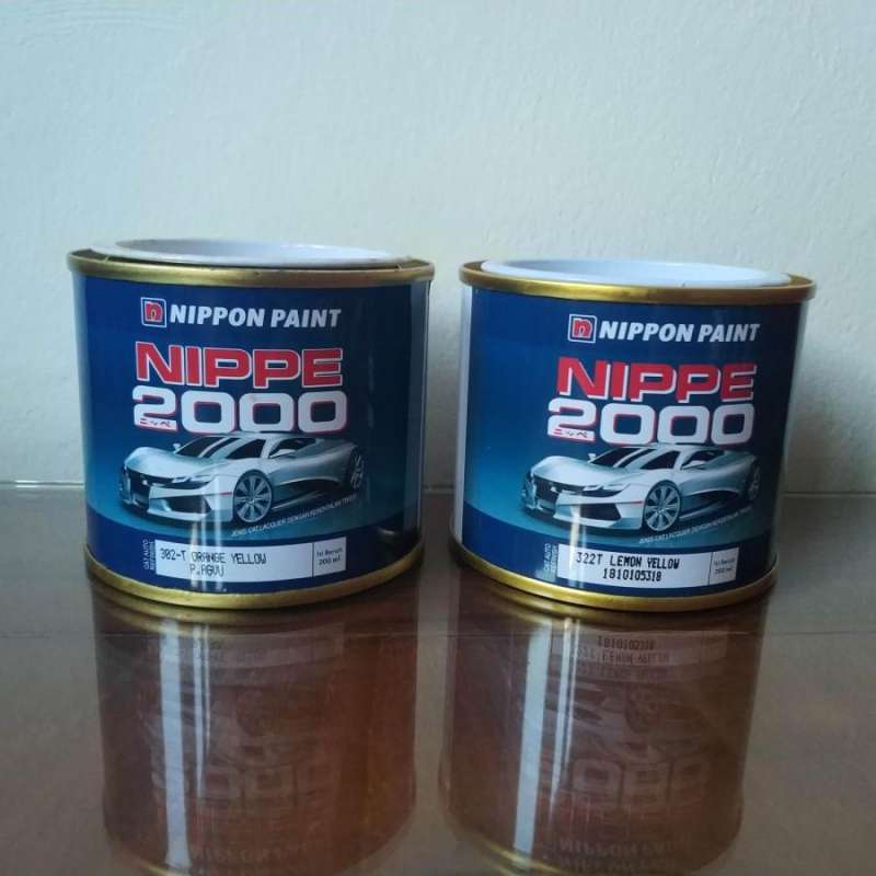 Jual Cat Duco Nippe 2000 Nippon Paint 200ml Black /white/ Varian Warna ...
