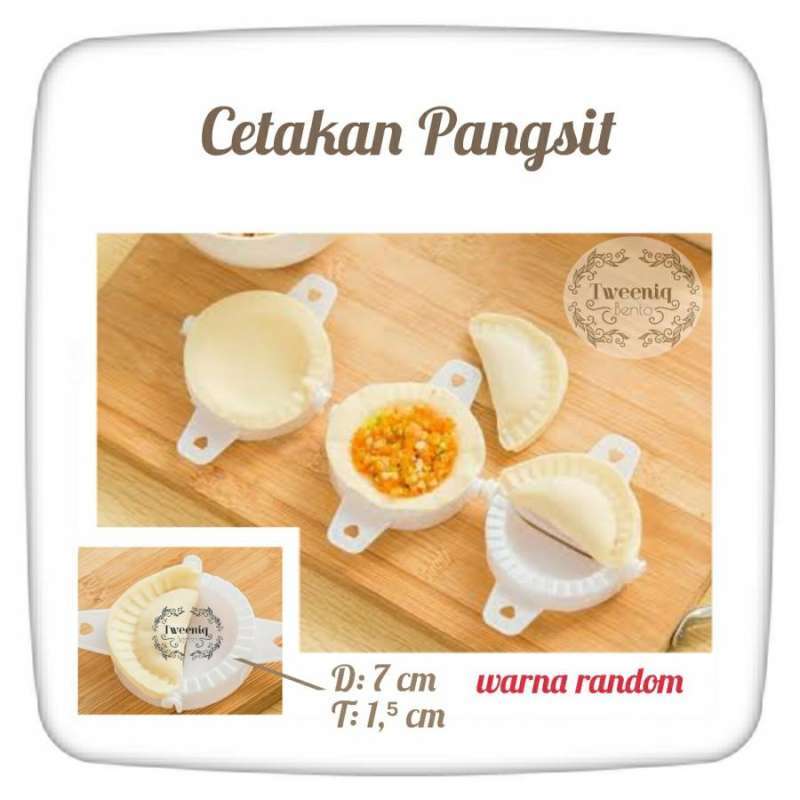 Jual Cetakan Pangsit Alat Pembuat Pastel Gyoza Dimsum Dumpling Mold Di ...