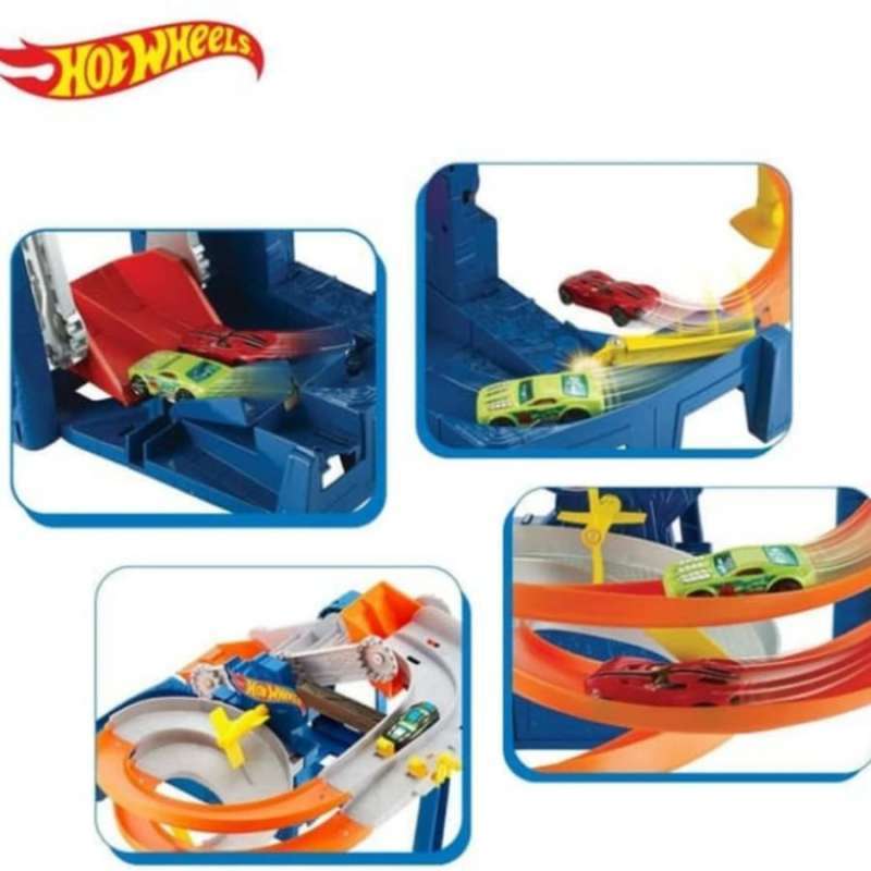 Jual Hot wheels hot wheels factory raceway motorized playset di Seller ...