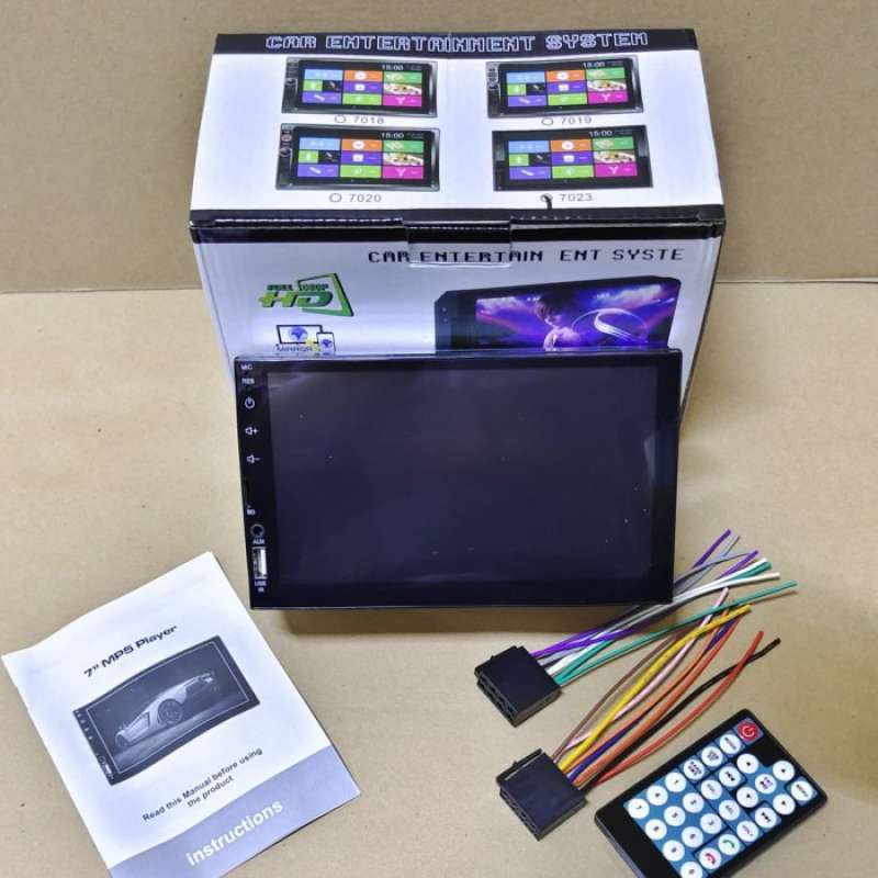 Jual Head Unit Double Din Deckless Mirrorlink 7inch Dekless - 7033 Di ...