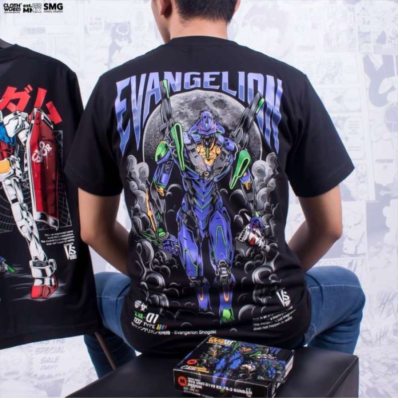 Promo CLOWOR Eva VS Gundam Winner Eva Unit-01 Evangelion Mobile Suit ...