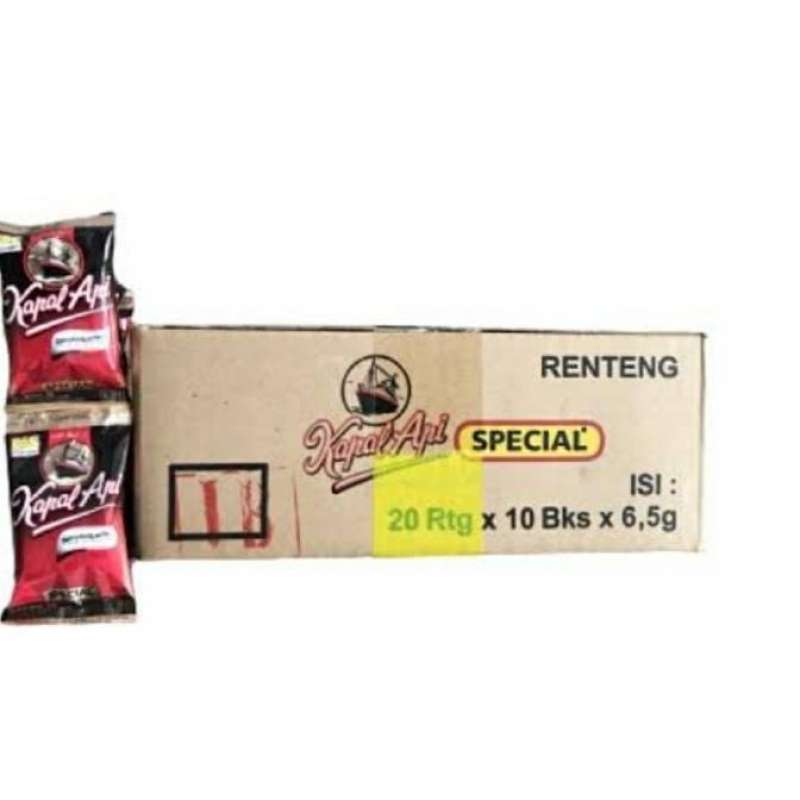 Promo Kapal Api Special [Dus | 20 Rtg x 10 Sachet x 6.5gr] Diskon 3% di ...