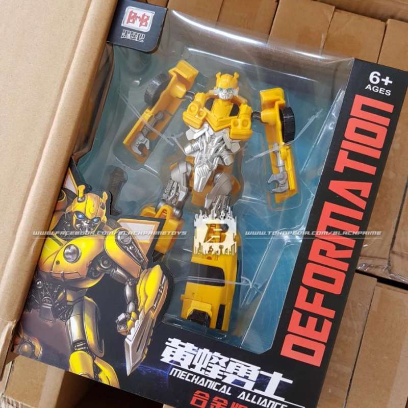 Jual Mainan Robot Transformers Bumblebee Camaro Aoyi Mech Bumblebee ...