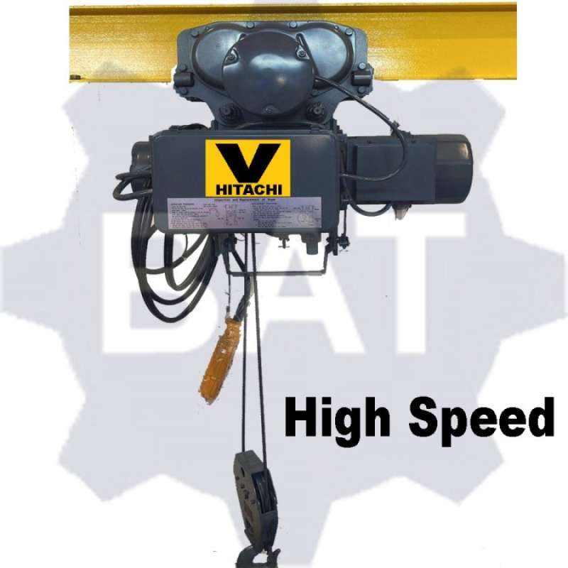 Jual Hitachi V Wire Rope Hoist Cap.3 Ton X 6 Mtr With Trolley Di Seller ...