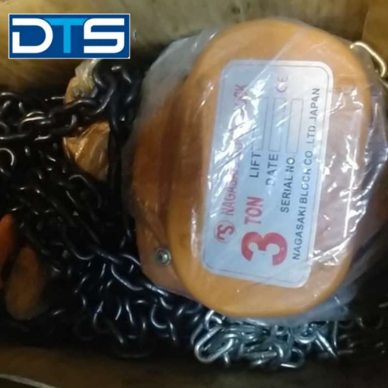 Jual Chain Block 3 Ton X 5 Meter Nagasaki Hand Chain Hoist Takel Manual ...