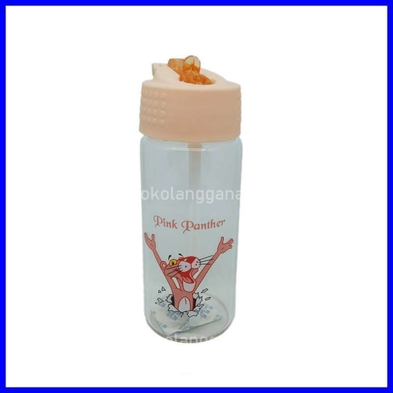 Promo Botol Minum Pink Panther Surprise 450 Ml Diskon 23% di Seller AJ ...
