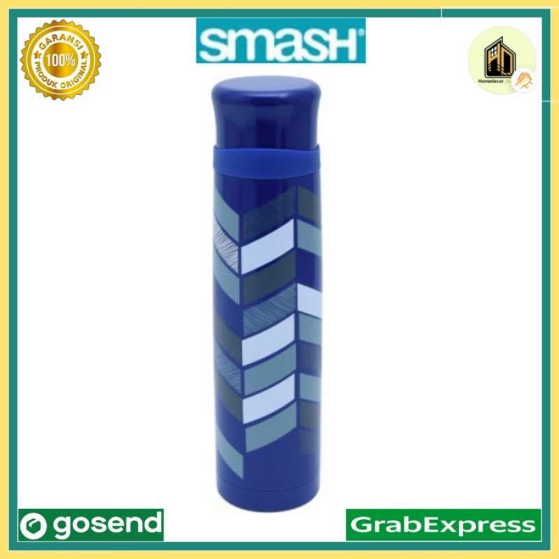 Promo Smash 600 Ml Botol Vacuum Flask - Biru / botol minum smash 600 ml ...