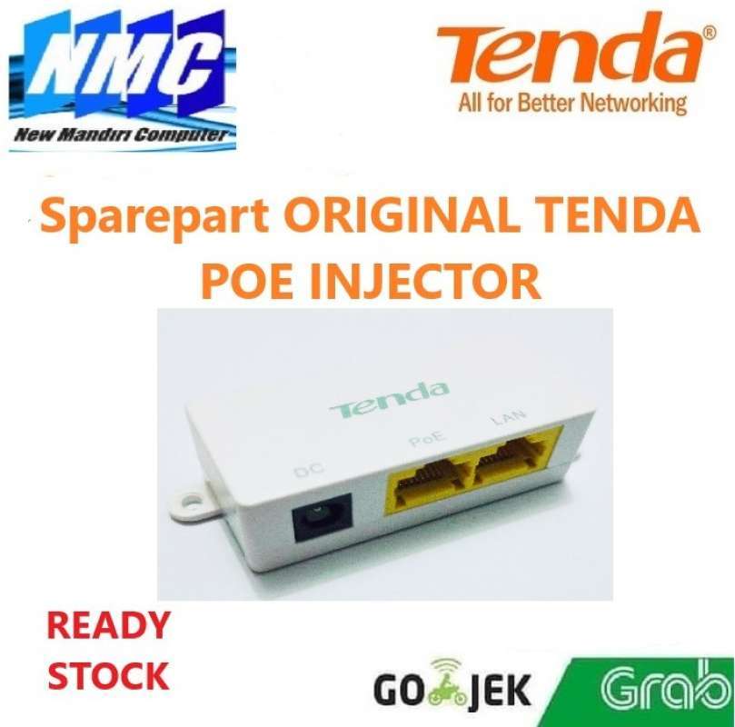 Jual Poe Injector Tenda Poe Splitter Power Over Ethernet ( Oem Original ...