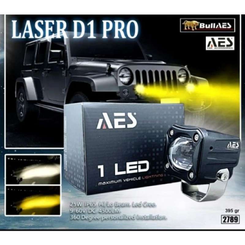 Jual Projie Mini Laser Foglamp D1 Pro Kotak Superbright Hi Loo Lampu ...