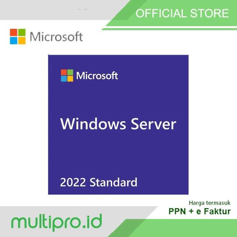 Jual Microsoft Windows server Std 2022 64Bit P73-08346 di Seller ...