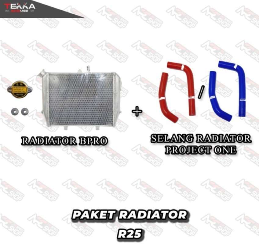 Promo Radiator Bpro/B pro & Selang Radiaor Project One Yamaha R25 ...