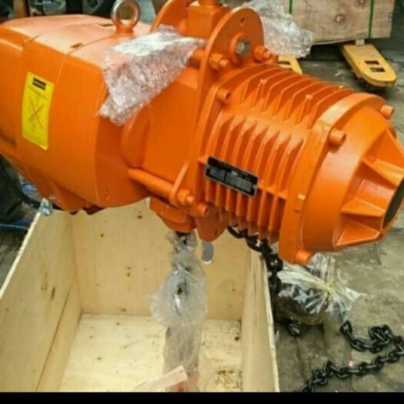 Jual Katrol Listrik Elektric Chain Hoist Plus Trolley 1 T 6 M Germany ...