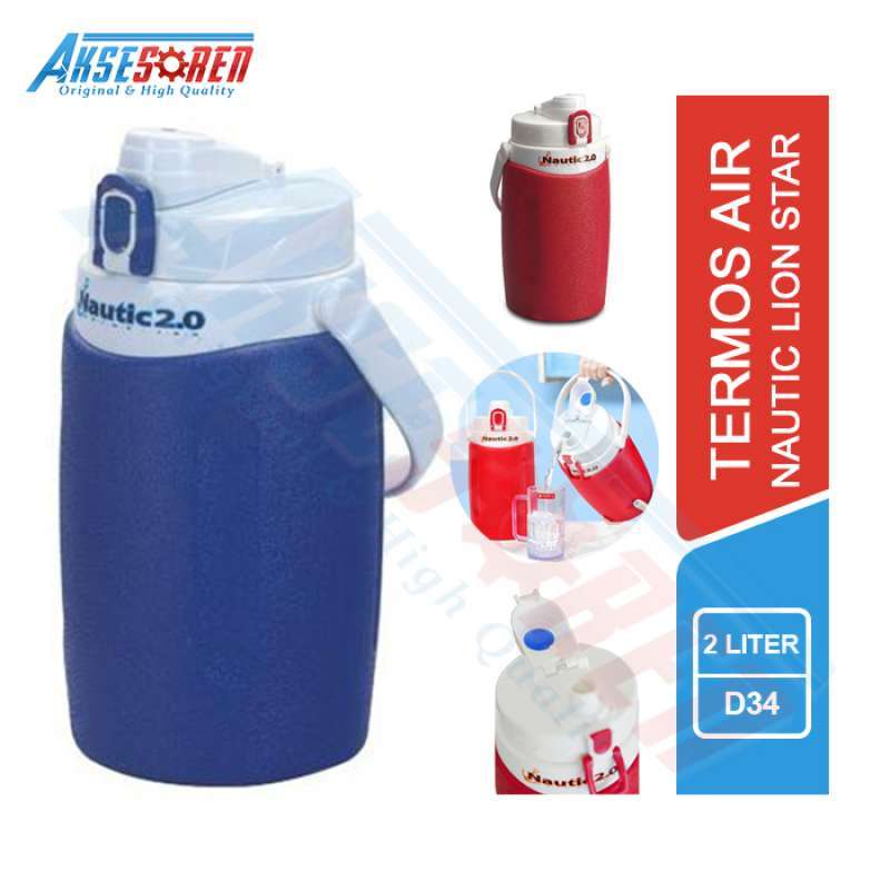 Jual Teko Air Drink Jar Lion Star Nautic [d34/2 Liter] / Termos Air ...
