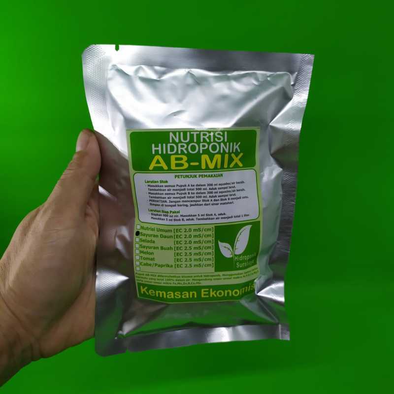 Jual AB MIX Sayur daun Hidroponik Surabaya kemasan ekonomis - - di ...