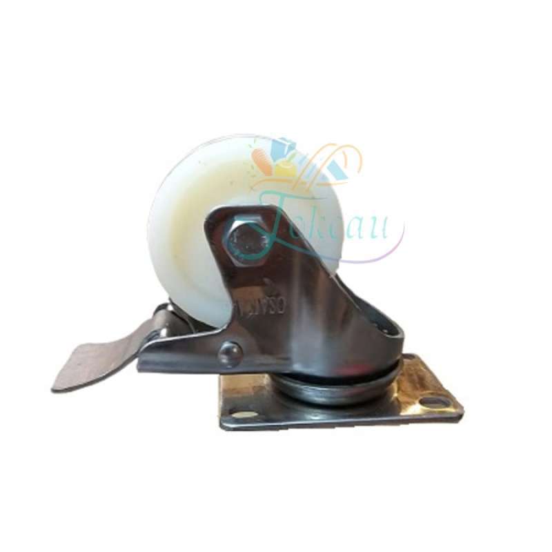 Jual Roda Trolley / Troli / Troly Nylon Nilon 3 Inch Rem Stainless ...