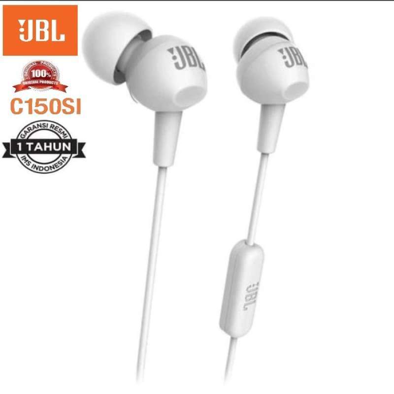 Jual JBL C150SI Earphone In Ear Headset - Original - Putih di Seller B ...