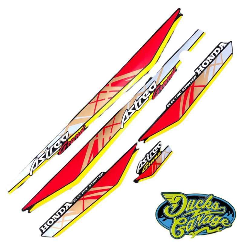 Promo Striping Honda Astrea Grand Variasi Tersedia 3 Warna - Nomor 3 ...