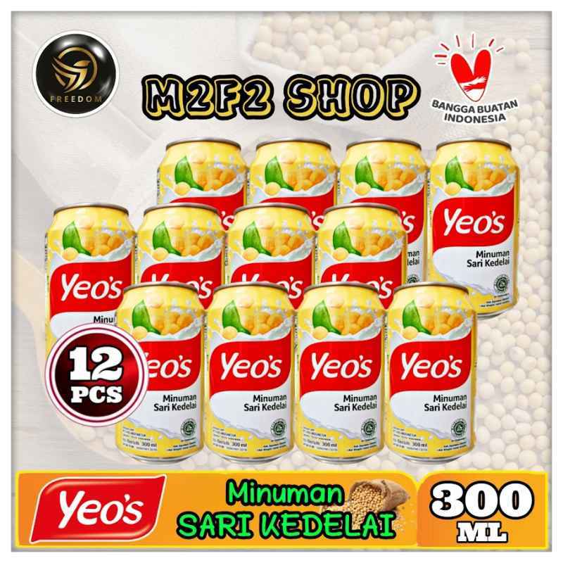 Promo Yeos Minuman Berperisa Sari Kedelai Kaleng | Soya Bean Flavoured ...