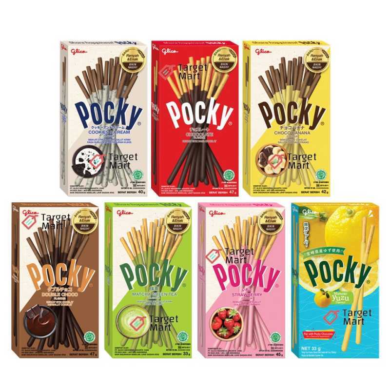 Jual Pocky Biskuit Stik Renyah Enak Tanpa Remah Berbagai Varian Pilih ...